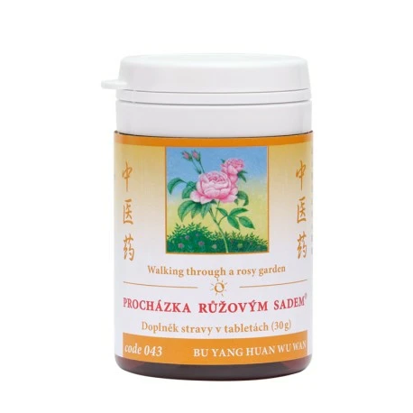 PROCHÁZKA RŮŽOVÝM SADEM TCM Herbs 100 tablet - Směr zdraví